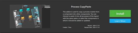 Process Copypaste Extensions And Python Add Ons Visual Components