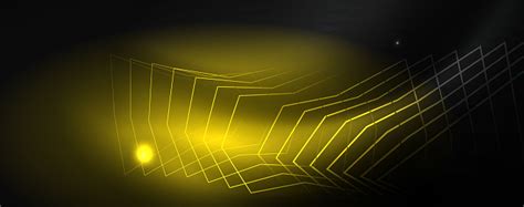 빛나는 네온 테크노 템플릿입니다 네온 라인 배경 80 년대 스타일의 레이저 광선 0명에 대한 스톡 벡터 아트 및 기타 이미지 0명 1980년 구도 Istock