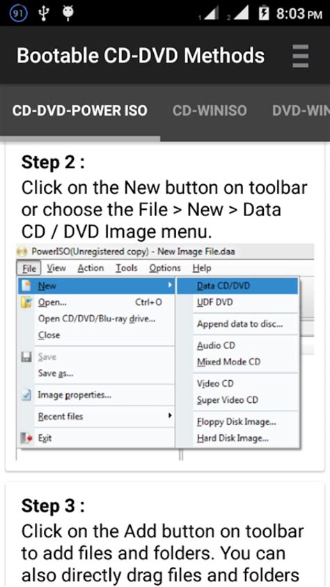 Guide For Bootableusb Cd Dvd Apk For Android Download