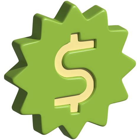 3d Icon Dollar 17339064 Png