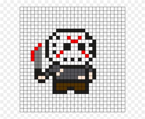 Jason Pixel Art 65523 Minecraft Pixel Art Jason Hd Png Download