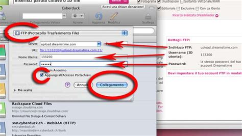 Guida Upload Ftp Con Cyberduck Faberfoto