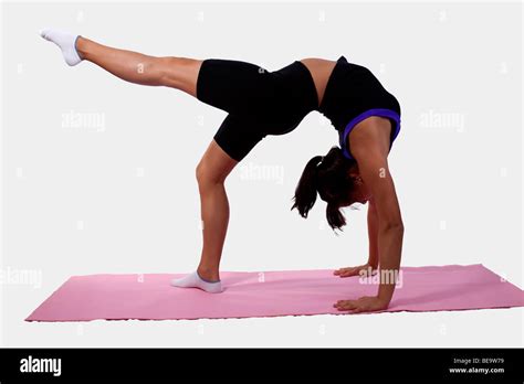 Girl Bending Over Hi Res Stock Photography And Images Alamy