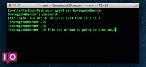 Comment se déconnecter de SSH dans un terminal sous Mac OS X Moyens I O