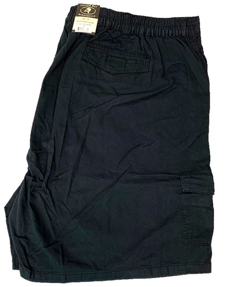 Falcon Bay Mens Half Elastic Cargo Short Big And Tall Mart