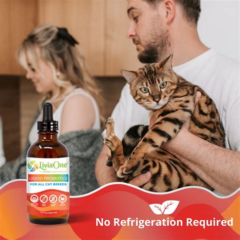 Liviaone™ Liquid Probiotics For All Cat Breeds Usda Certified Organic