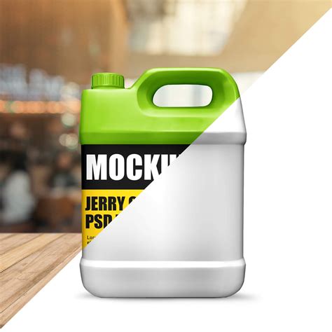 Free Jerry Can Mockup Psd Template Mockup Den