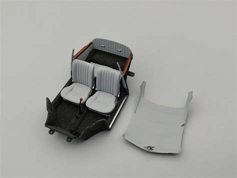 Porsche 356 Coupe Ferdinand 1950 Black Interior Autoart Spares