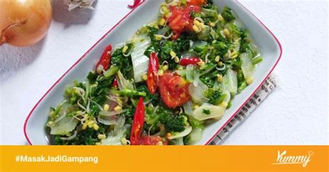 Resep Tumis Sawi Hijau Sederhana Rumahan Di Yummy App