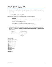 Csc Lab Docx Csc Lab Suppose The Binary Search Algorithm Fig Was Being