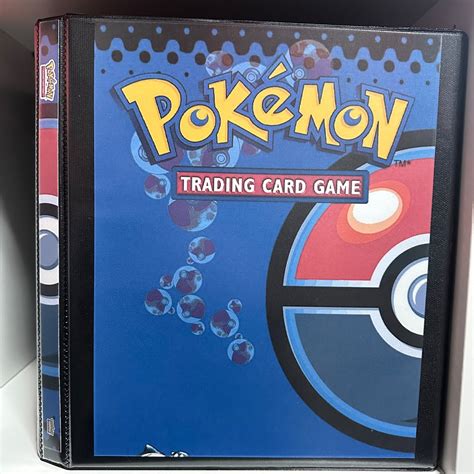 Pokémon Base Set Binders Wexact Number Of Pages For Sets Laminated