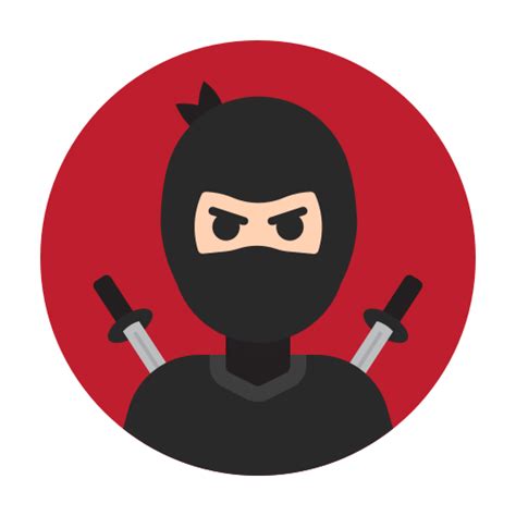 Assassin Avatar Fighter Japan Martial Arts Ninja Warrior Icon
