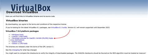 Comment Installer Virtualbox Sur Un Mac Apple Silicon M M M