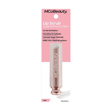Mcobeauty Lip Scrub Sugar Exfoliating Balm The Warehouse