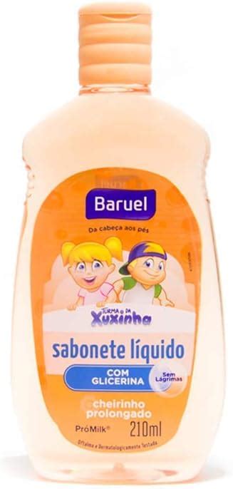 Sabonete Líquido Glicerina Turma da Xuxinha Baruel 210 ml