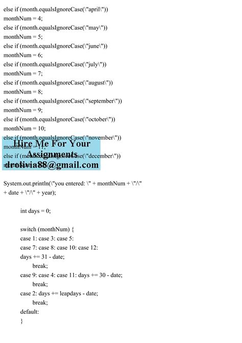 Date Class That Represents A Date Consisting Of A Year Month And Apdf