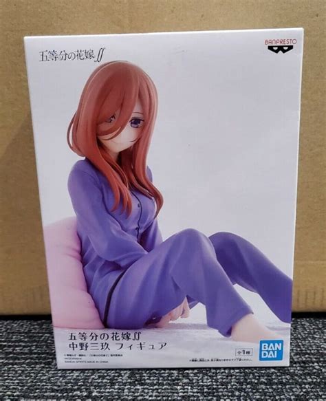 The Quintessential Quintuplets Miku Nakano Figure By Banpresto