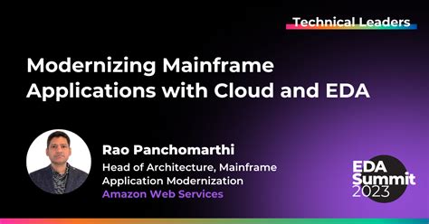modernizing mainframe applications with cloud and eda eda summit