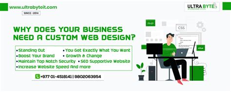 Tailored Website Design Services Ultrabyte