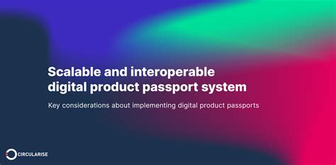 Scalable And Interoperable Digital Product Passport System