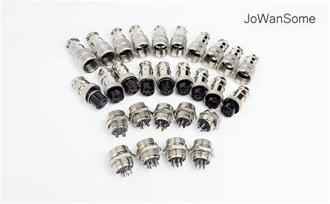 5sets Aviation Connector Gx16 16mm 4 Pin Aviation Connector