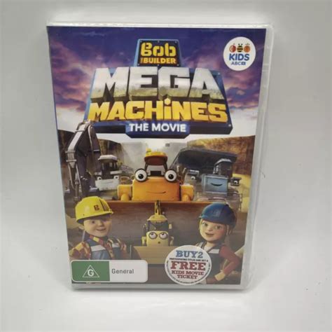 BOB THE BUILDER Mega Machines The Movie DVD 2017 New Sealed