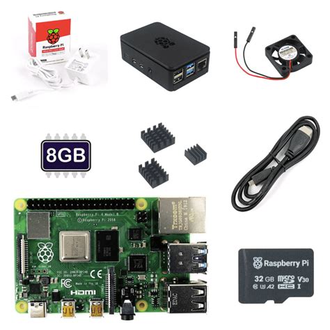 Official Raspberry Pi 4 Model B 8gb และชุดอุปกรณ์