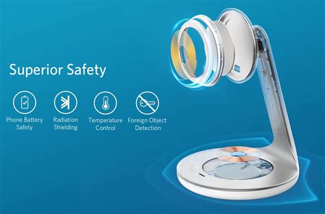 شارژر بی سیم انکر Anker PowerWave Magnetic in Stand Lite مدل A