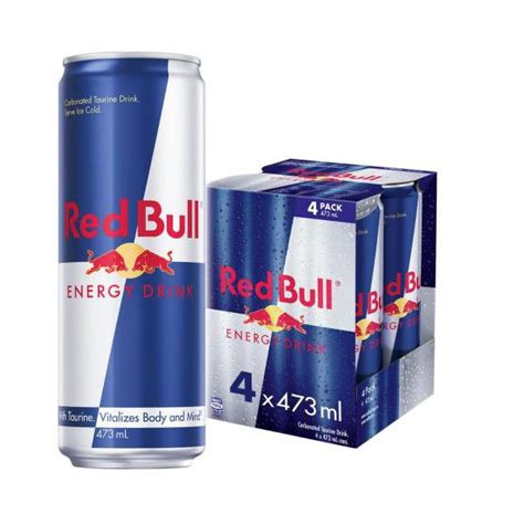 Buy Red Bull Energy Drink Multipack 473ml 4 Pack Coles
