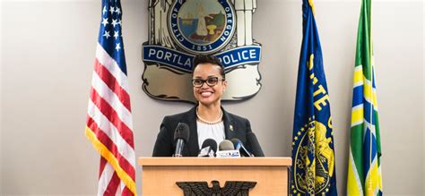 Portland Police Chief Danielle Outlaw “we Can Still Do Our Jobs