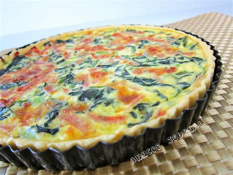 Ham And Spinach Quiche By Anncoo Journal