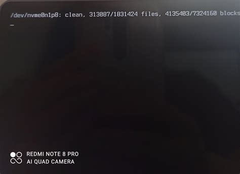 Ubuntu 2004 Boot Stuck On Boot Devnvme0n1p8 Clean Files