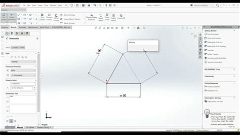 Solidworks Tutorial Linked Dimensions And Global Variables Youtube
