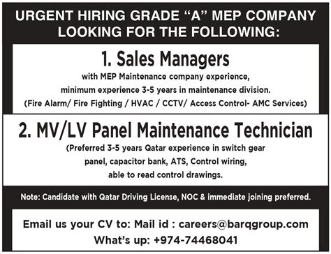 Gulf Times Classified Jobs 06 May 2025 October 2025