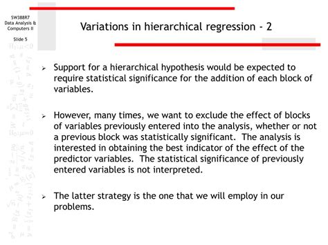 Ppt Hierarchical Multiple Regression Powerpoint Presentation Free Download Id229885