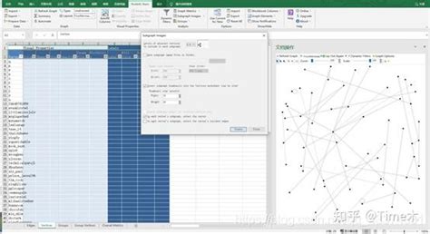 大数据可视化工具—nodexl 实验五 知乎