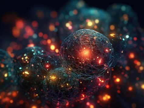 Premium Ai Image Global Connection Internet Technology Futuristic Network Lines Background