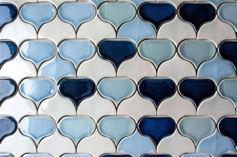 Midcentury Graphic Pattern Tile Premium Ai Generated Image
