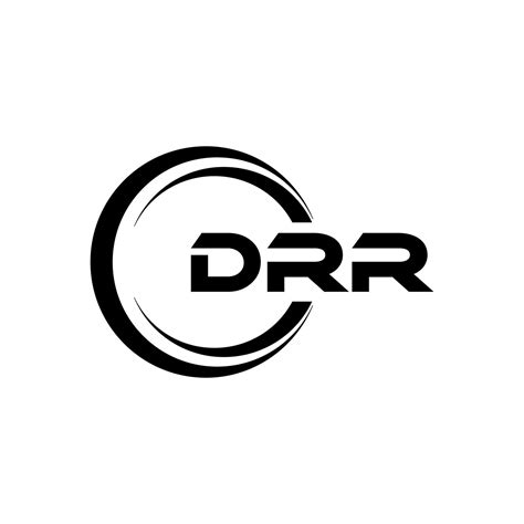 Drr Letter Logo Design In Illustration Vector Logo Calligraphy