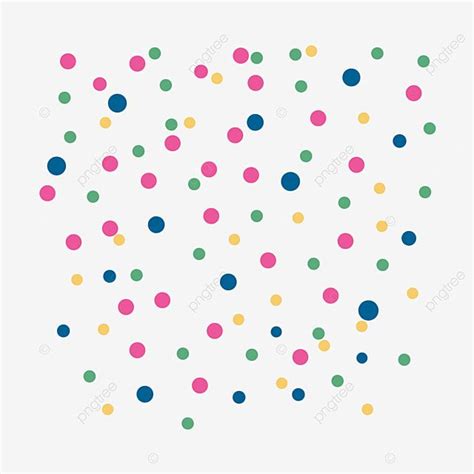 Polka Dots Pattern Vector Hd Png Images Multicolored Polka Dot Pattern