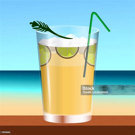 トロピカルカクテルドリンク アルコール飲料のベクターアート素材や画像を多数ご用意 アルコール飲料 イラストレーション カクテル