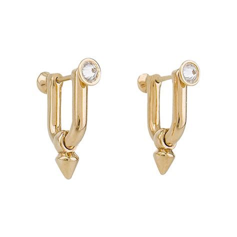 티파니앤코 타이탄 By 퍼렐 윌리엄스 이어링 미듐 18k 옐로우골드 다이아몬드 Tiffany And Co Boutique Kream