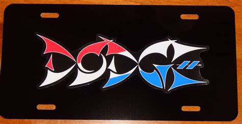 9 Inch Dodge Hash Marks Sticker Decal Original Artwork Etsy