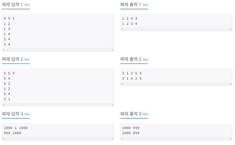 [백준][python] 1260번 dfs와 bfs