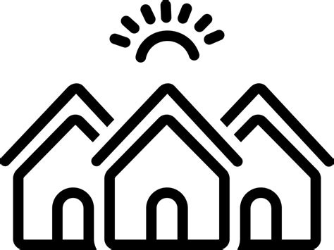 Line Icon For Housing Vector Art At Vecteezy