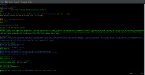 Debian Install Script Marc Landolts Blog