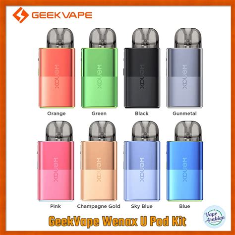 Authentic Buy Geekvape Wenax U Pod Kit 1000mah In Uae