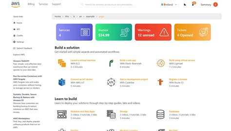 GitHub Sammwyy Aws Dashboard AWS Dashboard Re Design Built In React