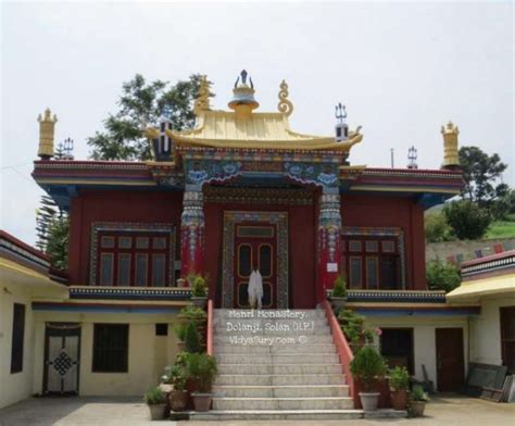 At Menri Monastery Dolanji Solan Himachal Pradesh Vidya Sury