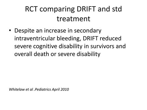 Post Hemorrhagic Ventricular Dilation Ppt